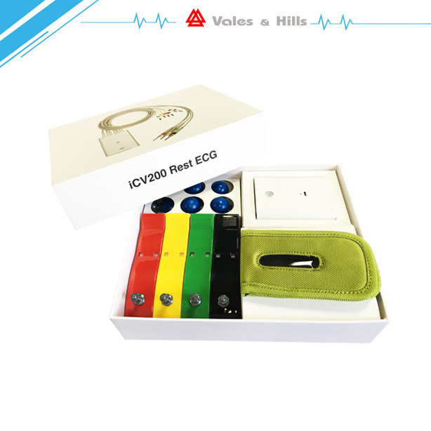 Resting Handheld Mini Smart ECG Machine / ECG Monitoring Device For IOS ...