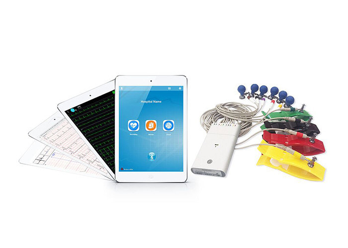iPhone / iPad ECG Machine With 12 Lead Resting ECG Device For Home ...