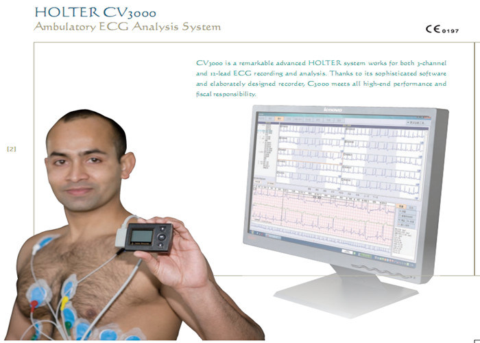 Medical Holter ECG Monitors , Exercise Electrocardiogram ECG Equipment ...