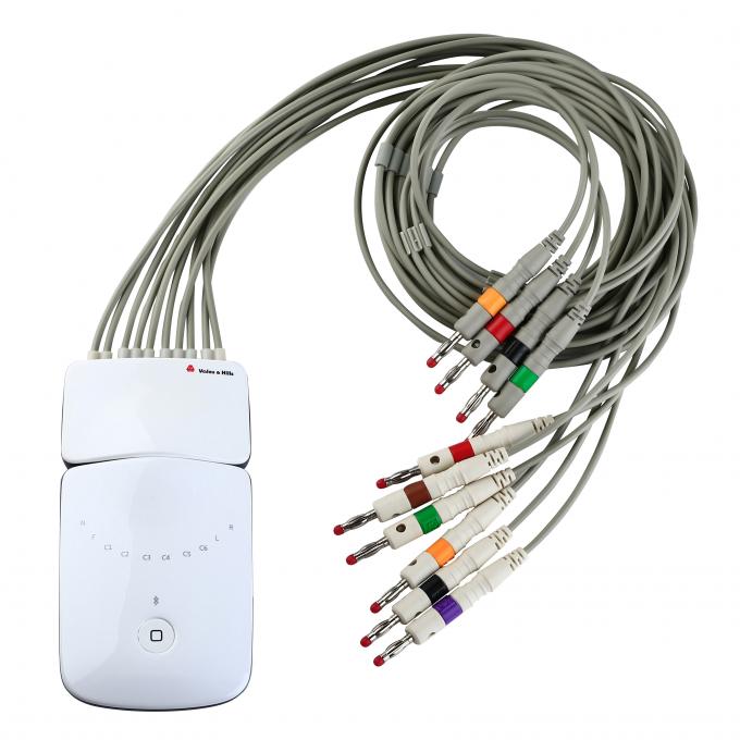 Portable Diagnostic Ecg Machine Wireless Bluetooth ECG ICV200S 12 ...