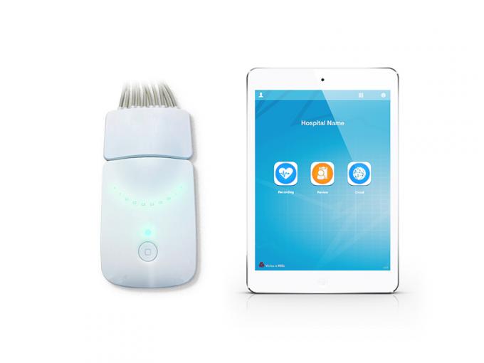 Portable Diagnostic Ecg Machine Wireless Bluetooth ECG ICV200S 12 ...